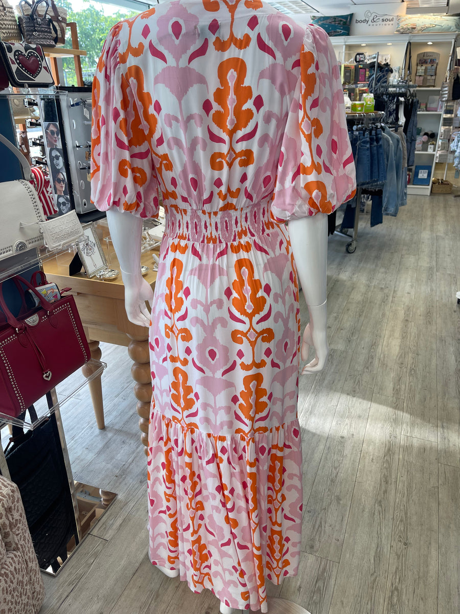 Skemo Sumba Sophie Long Dress - Pink– ShopBody.com